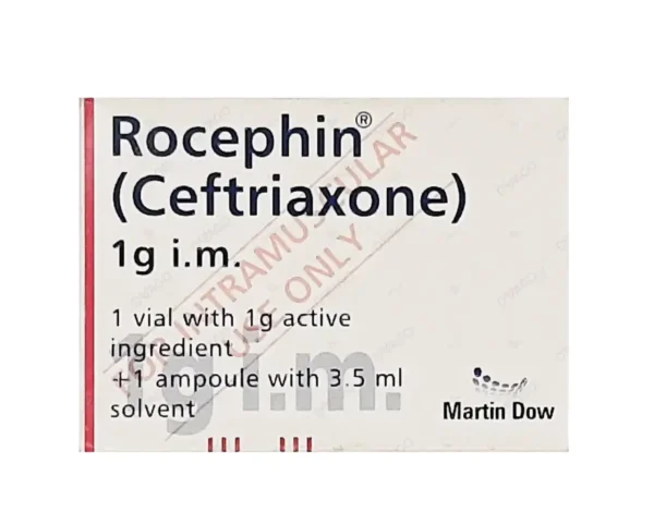 ROCEPHIN 1GM IM INJ - ChemistCart